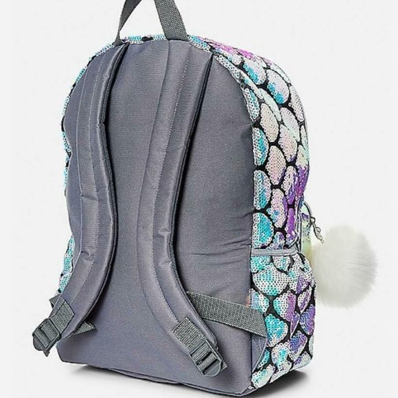 Justice | Accessories | Mermaid Scales Sequin Backpack Lunch Set ...